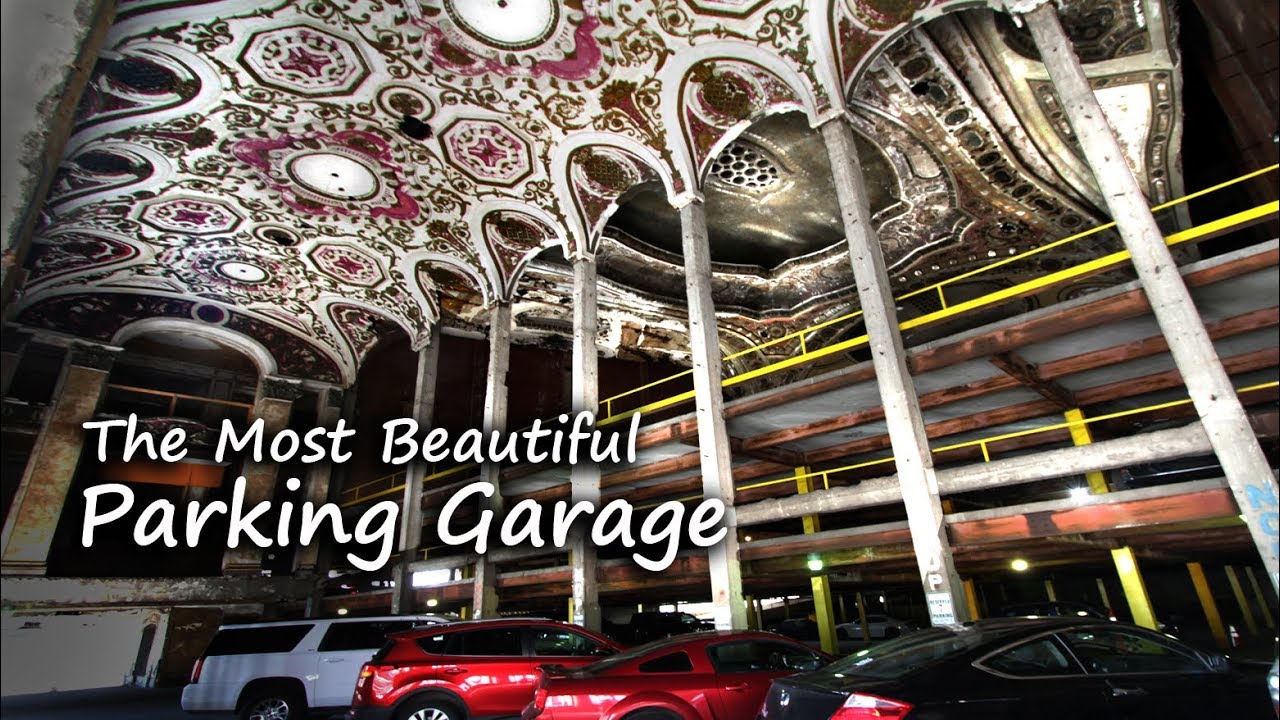Detroit's Historic Theater is now a Parking Garage - YouTube
