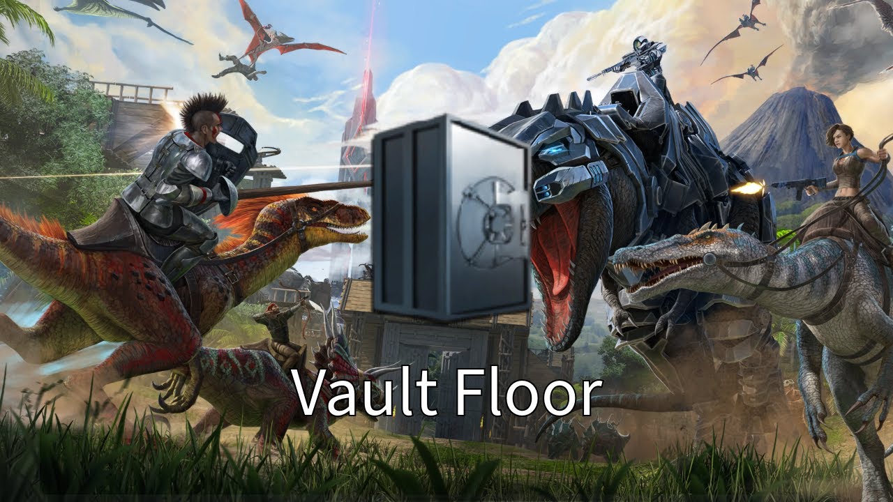 How to Build an Vault Floor in ARK:SE - YouTube