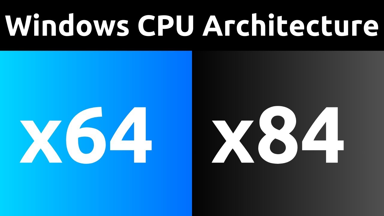 How To Check Your CPU Architecture 32-Bit x86 or 64-Bit x64 In Windows ...