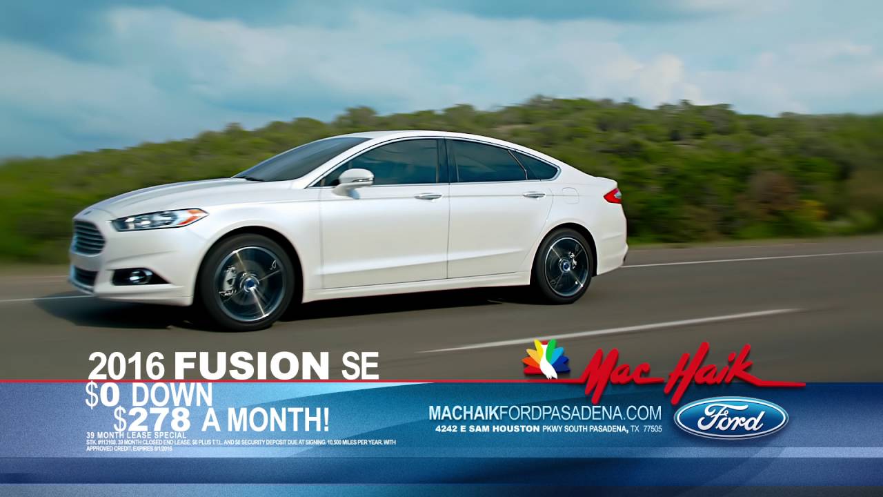 Ford Freedom Savings on Fusion and Escape - YouTube