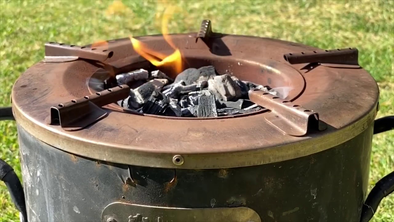2 minutes of flaming charcoal. Jiko Flames. Relaxing! - YouTube