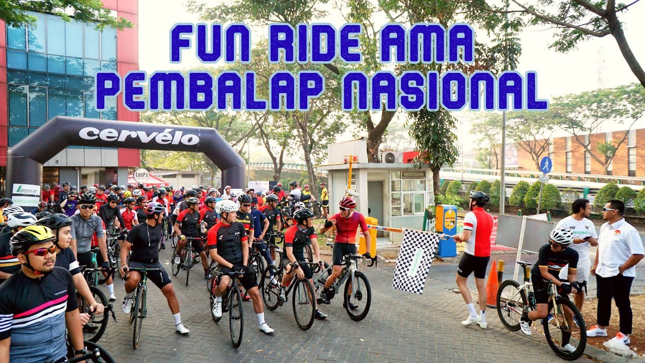 EVENT FUN RIDE WITH ISSI NATIONAL CYCLING TEAM & COMMUNITIES DI LOOPS COFFEE & BIKESTOP BINTARO ...