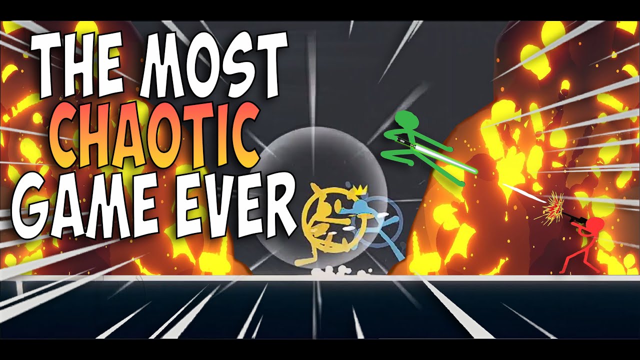 STICKFIGHT | THE MOST CHAOTIC GAME EVER! - YouTube