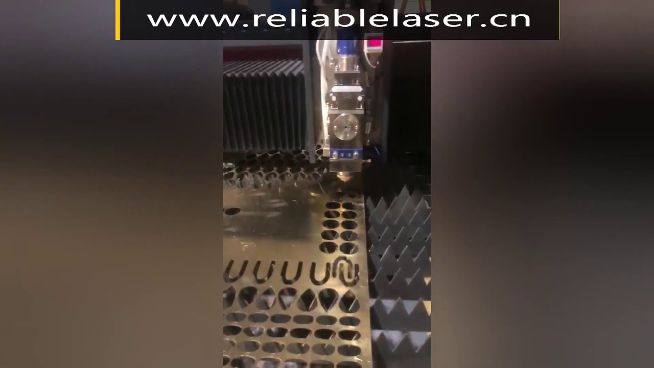 diy fiber laser cutting machine by iran customer - YouTube