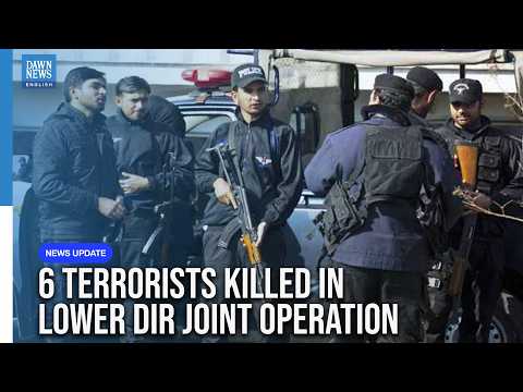 6 'Most-Wanted Terrorists' Killed in Lower Dir Joint Operation: CTD | Dawn News English