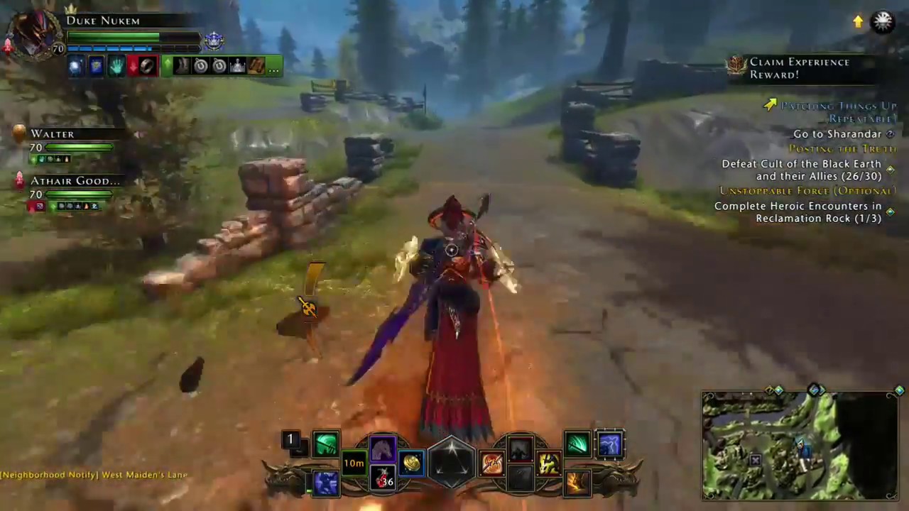 Neverwinter: Flying around the Stronghold - YouTube