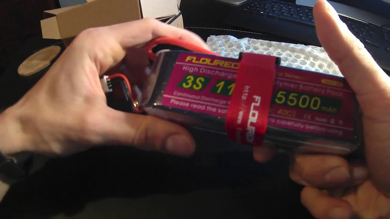 FLOUREON 11.1V 5500mAh 3S Lipo Akku 25C-40C(Max) mit Deans Anschluß ...