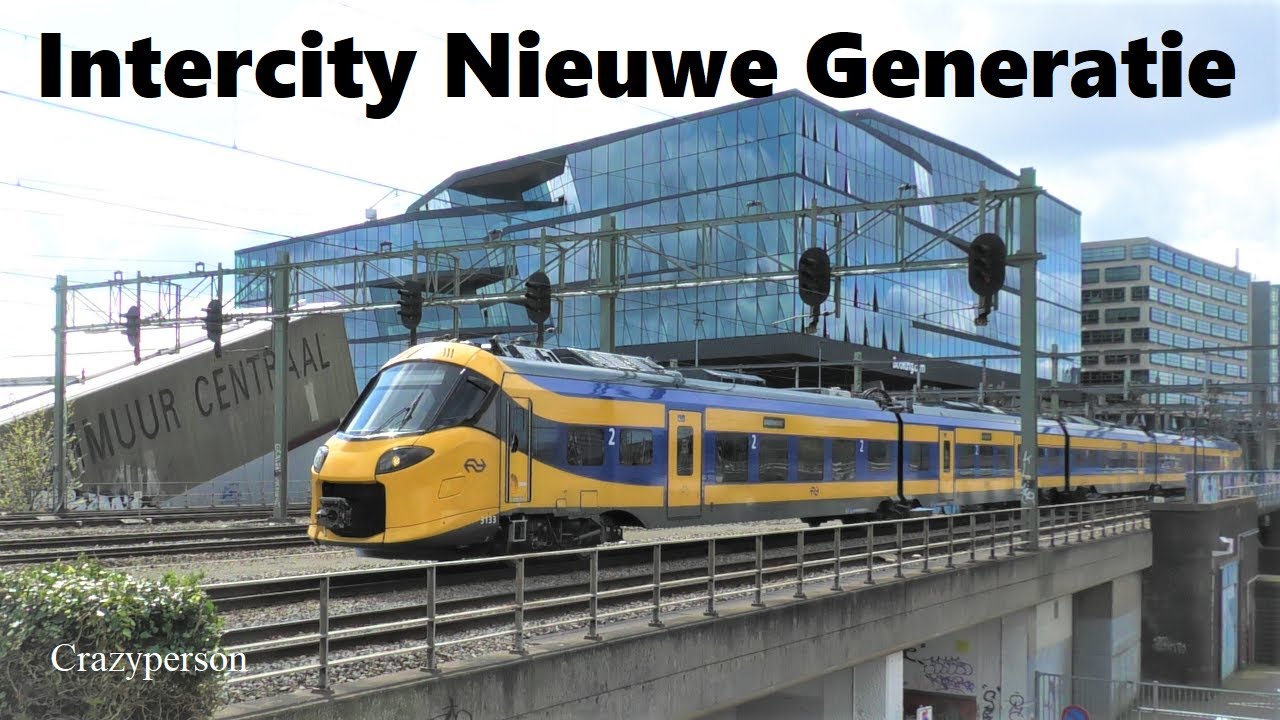 Nieuwe NS ICNG Trein en 1700 loc met Intercity Berlijn Amsterdam 2023 ...