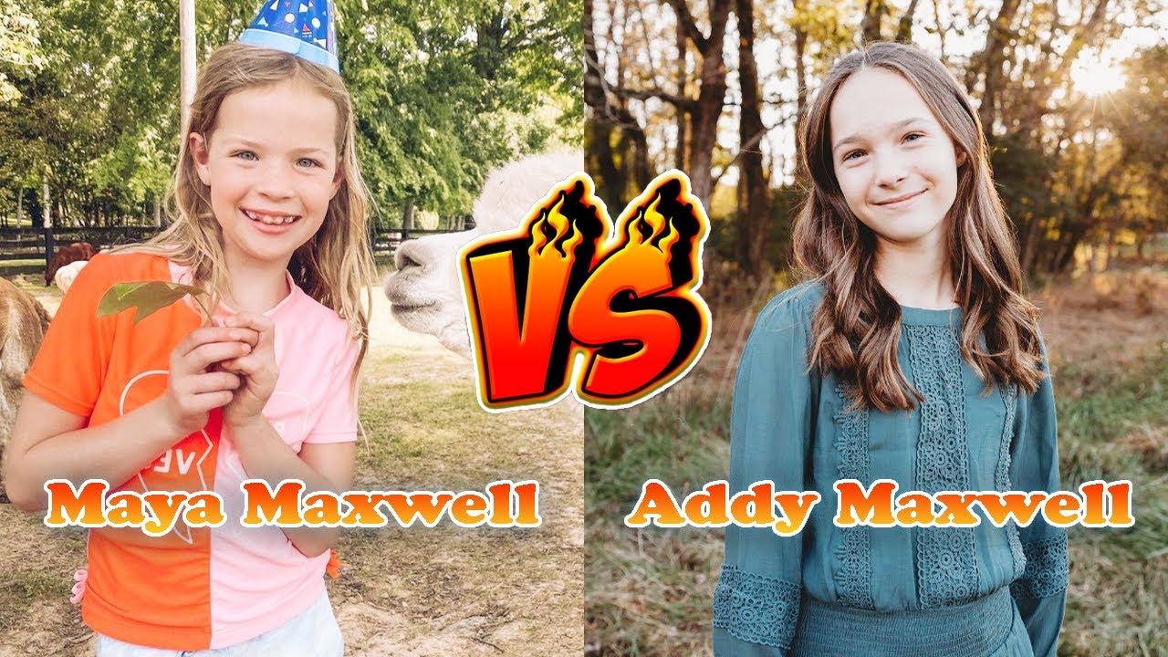 Addy Maxwell VS Maya Maxwell (Tic Tac Toy) 🔥 Transformation 2023 🔥 From ...