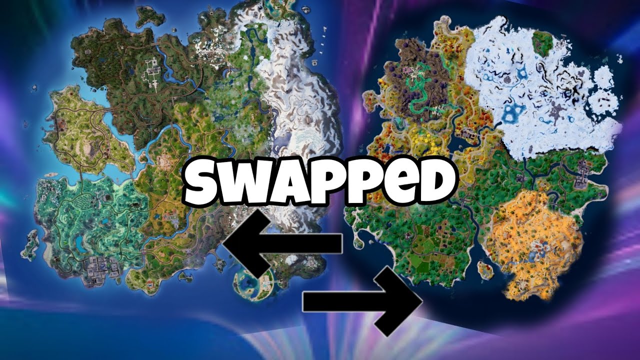 Chapter 5 and Chapter 4 storyline switches! (Fortnite map concept ...