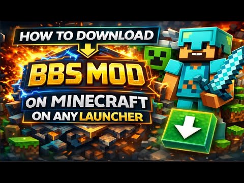 How To Download BBS Mod In Minecraft | Any Launcher | Bangla Tutorial ...