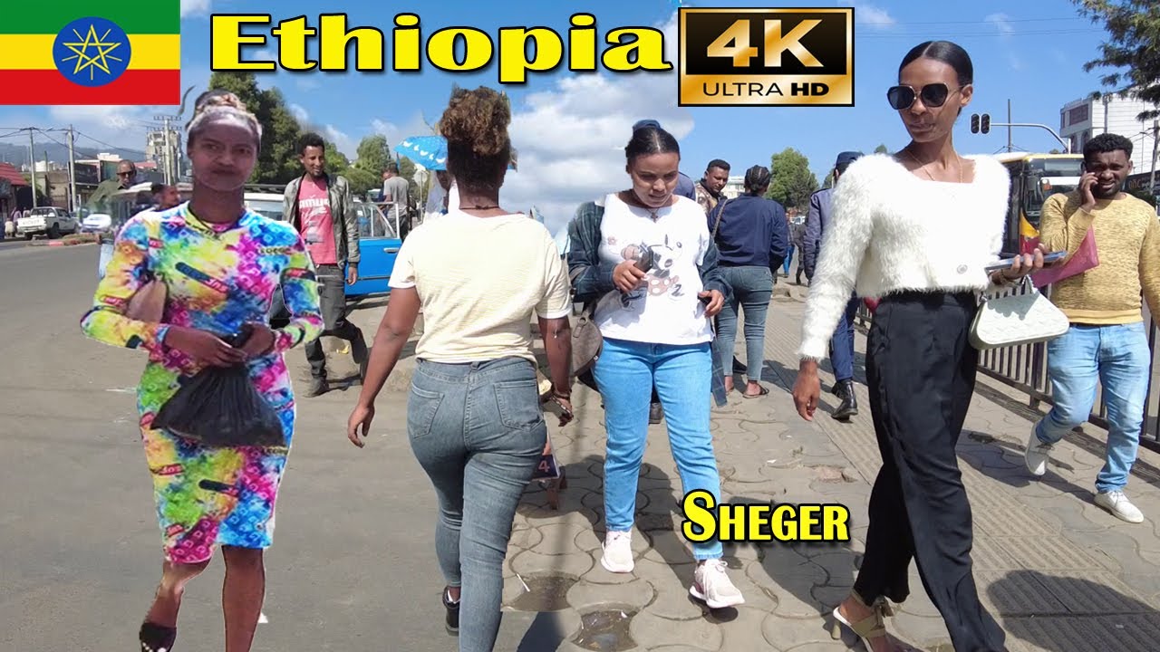 (አዲሱ ገበያ) walking tour Addisu Gebeya Addis Abeba, Ethiopia - YouTube