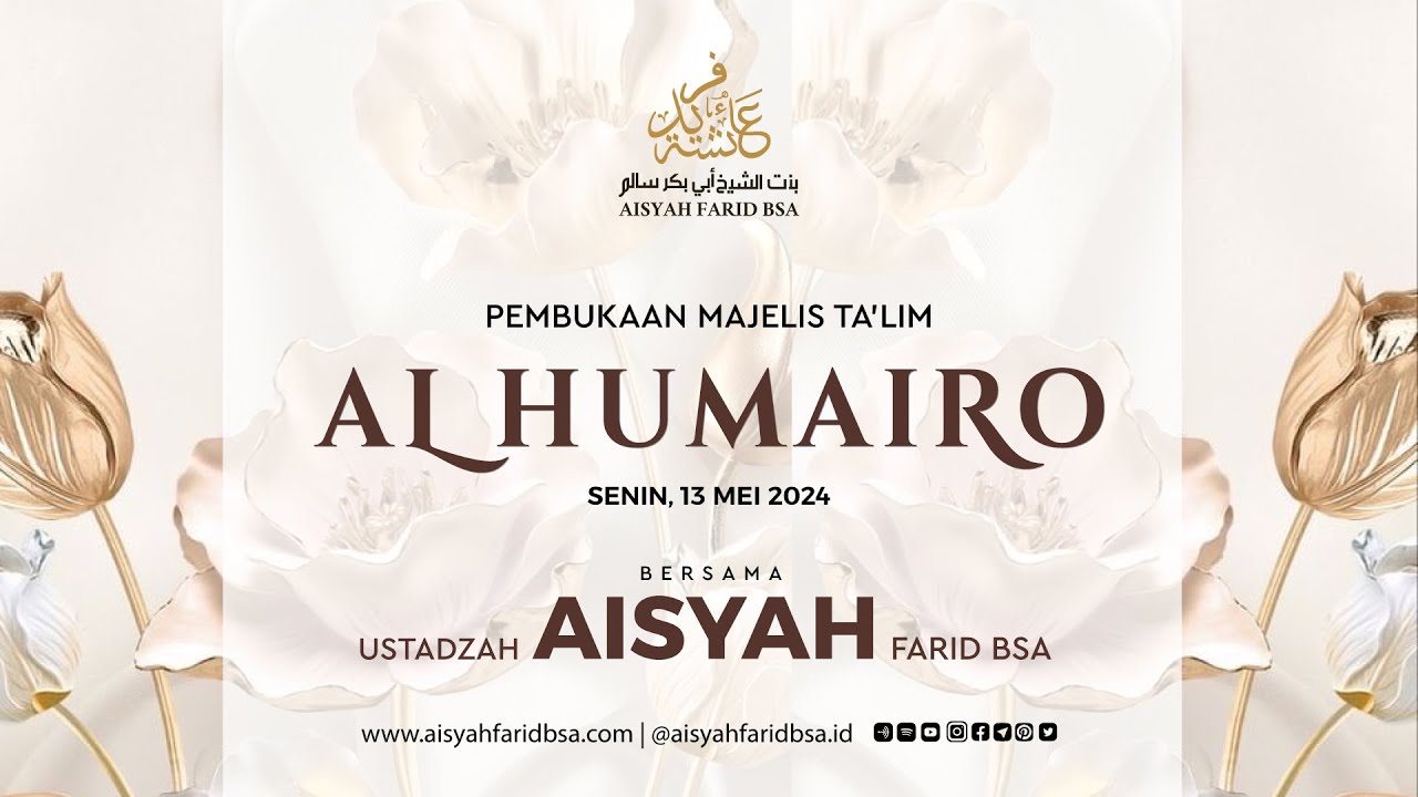 Pembukaan MT. Al Humairo - YouTube
