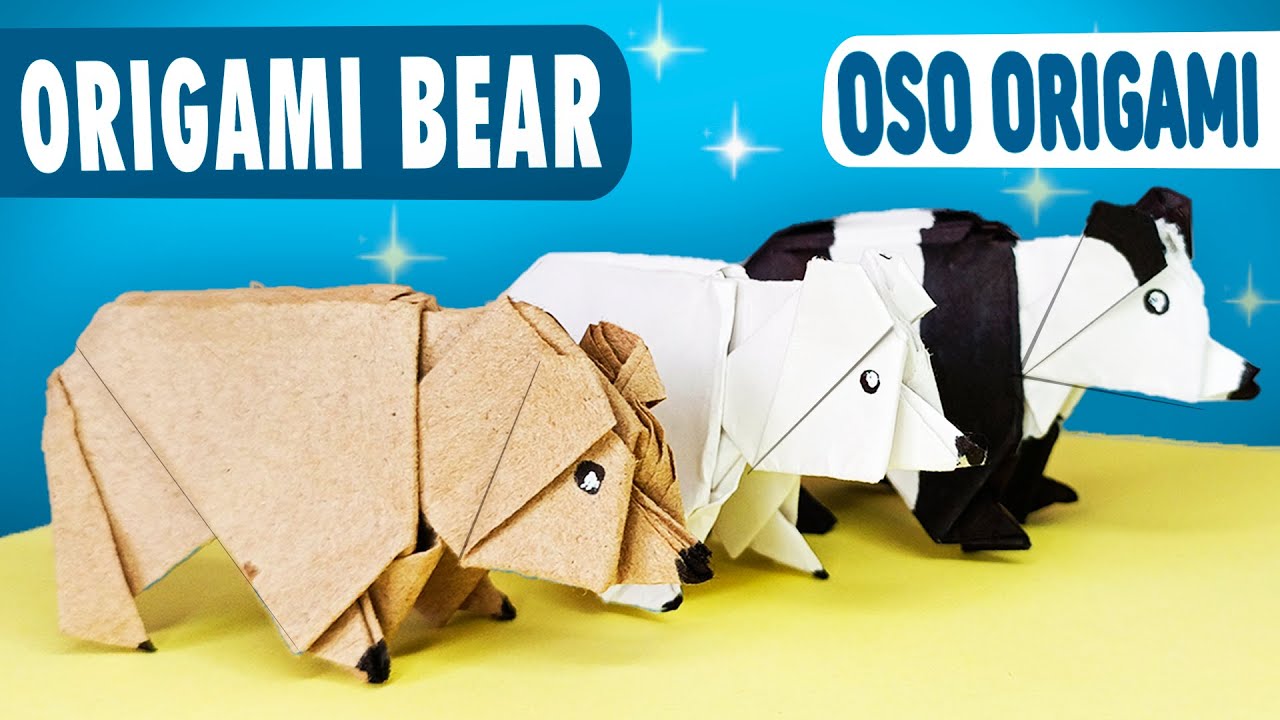 ORIGAMI BEAR | HOW TO MAKE AN ORIGAMI BEAR - YouTube