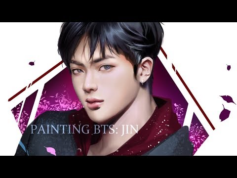 Painting BTS: Kim Seokjin
