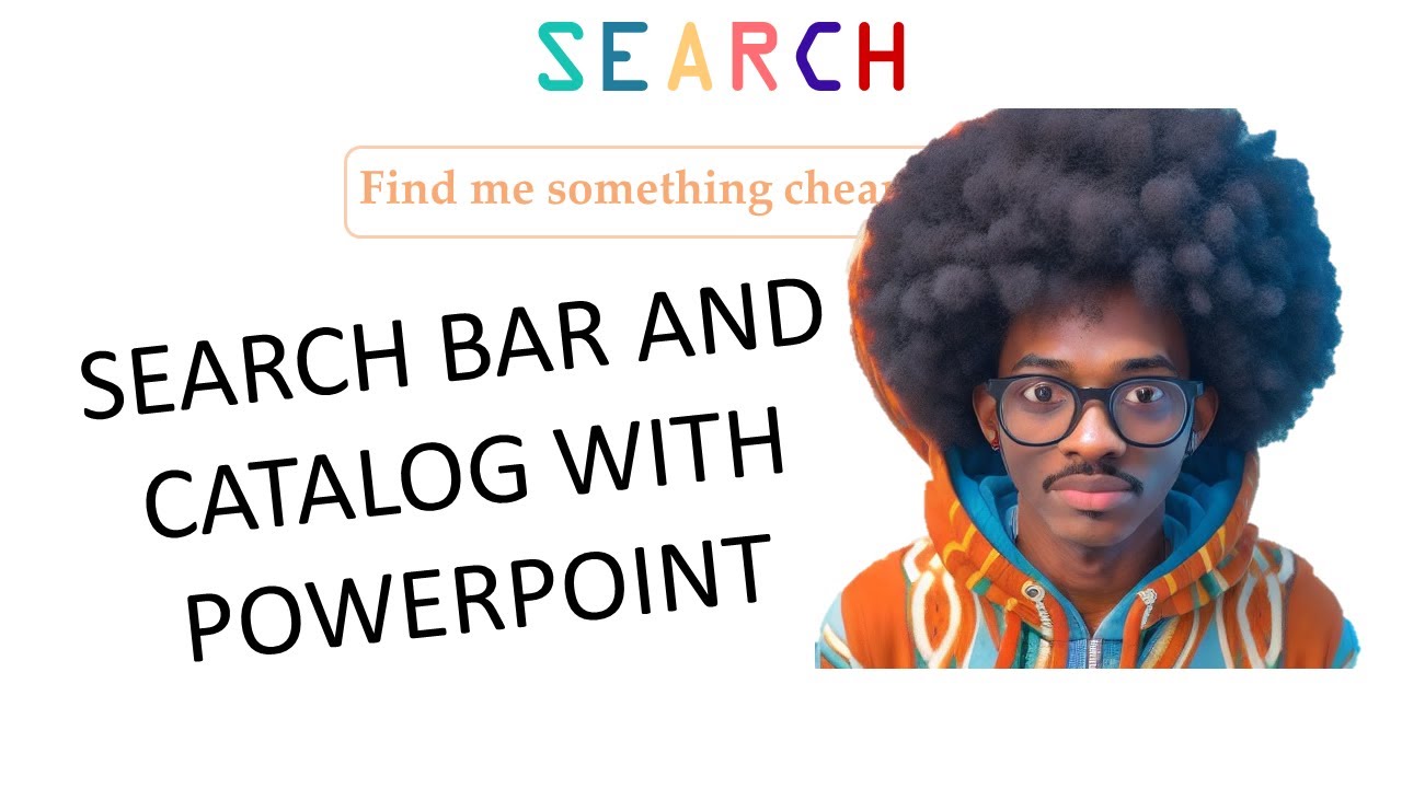 Search Bar and Catalog in PowerPoint - YouTube