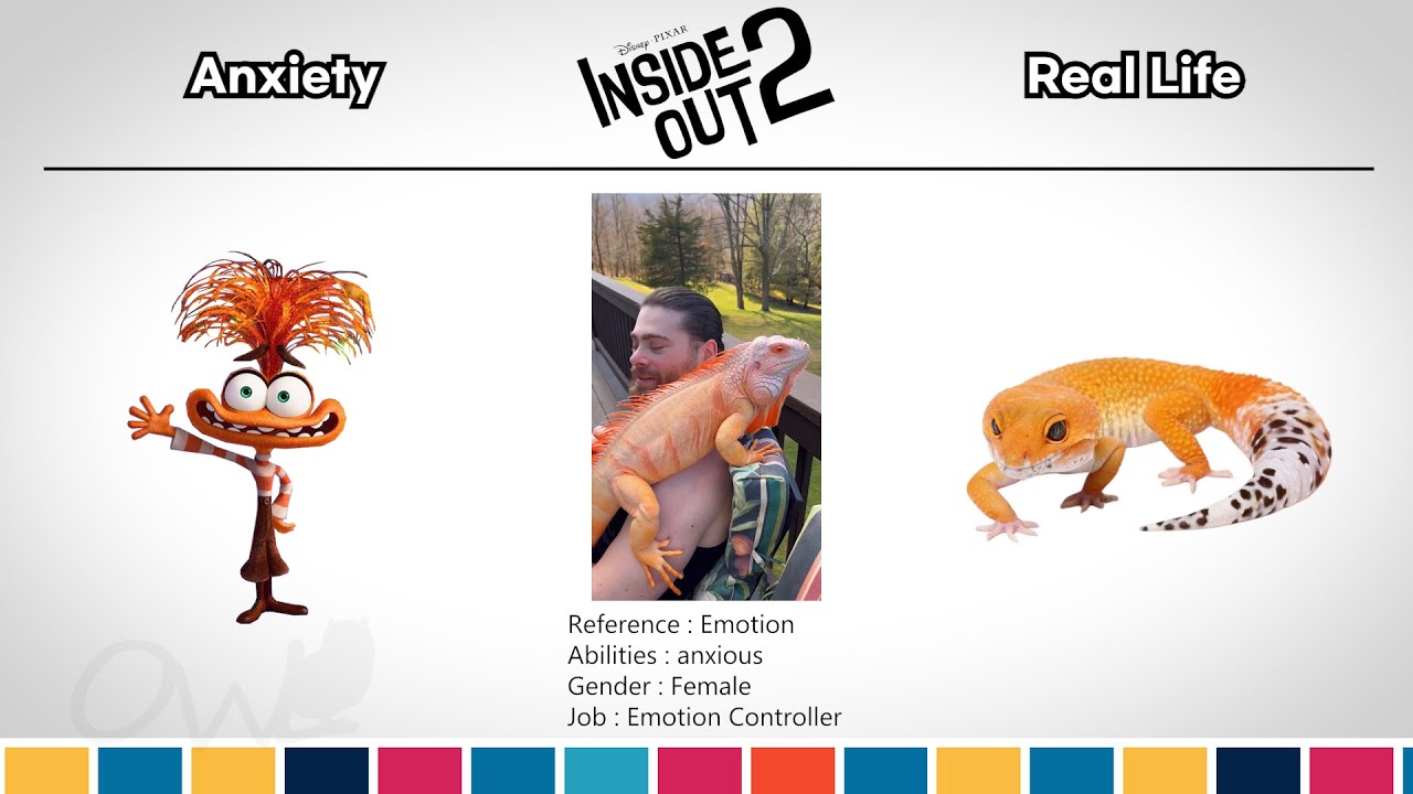 Inside Out 2 In REAL LIFE Book - All Characters 🔥 - YouTube