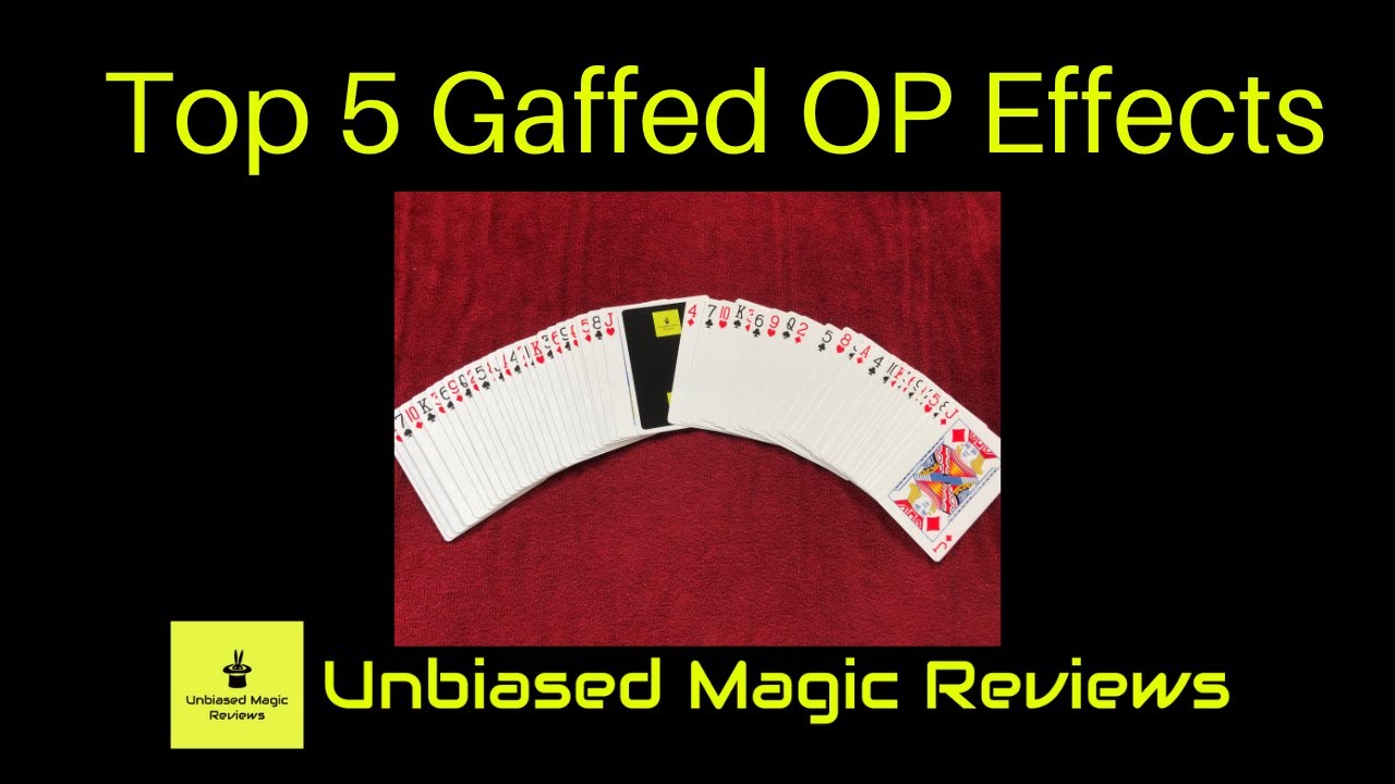 Magic Review - Top 5 Gaffed Open Prediction Effects - YouTube