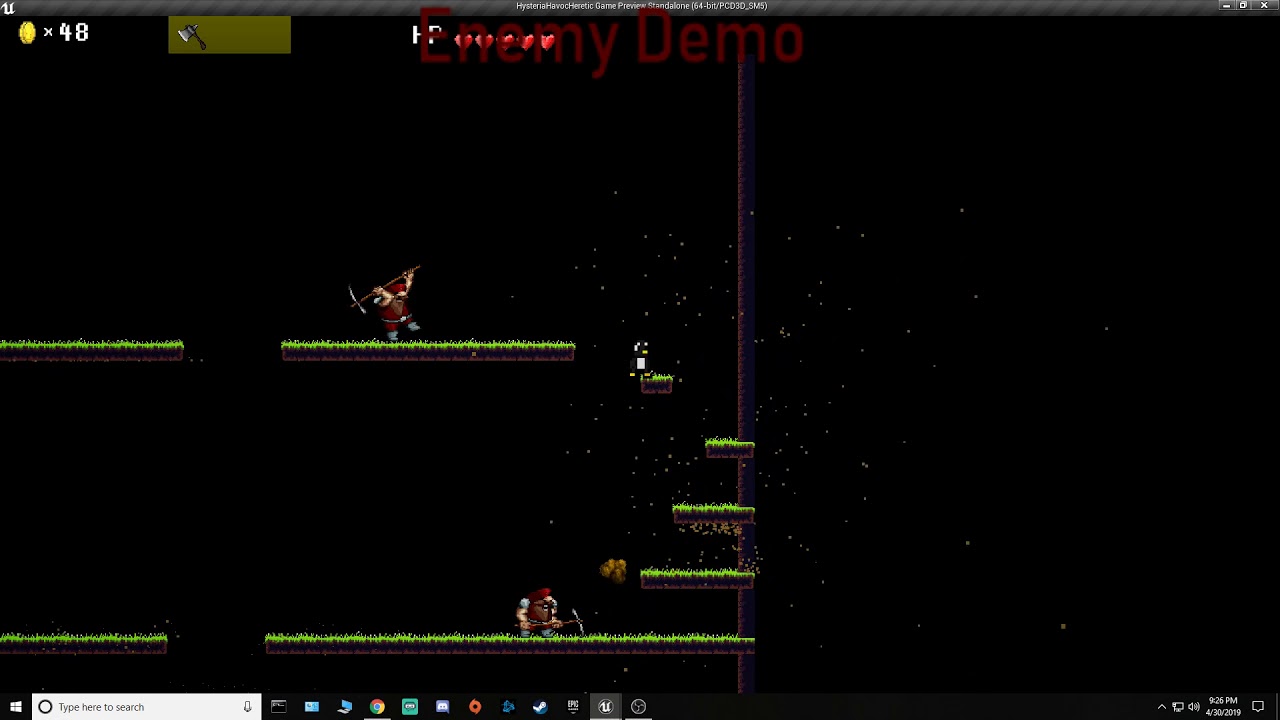 Penguin Project Enemy Demo UE4 2D - YouTube