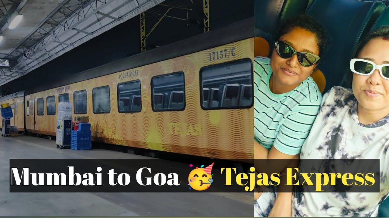 Day -2 | Tejas Express | Mumbai to Goa travel journey 🚊 - YouTube