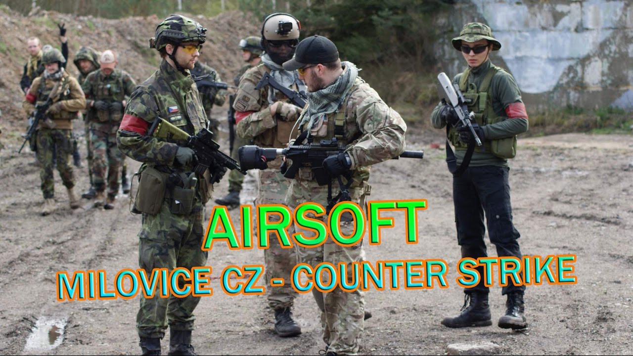 COUNTER STRIKE - AIRSOFT CZ MILOVICE! 8.4.2017 CZ Scorpion EVO 3 [GoPro ...