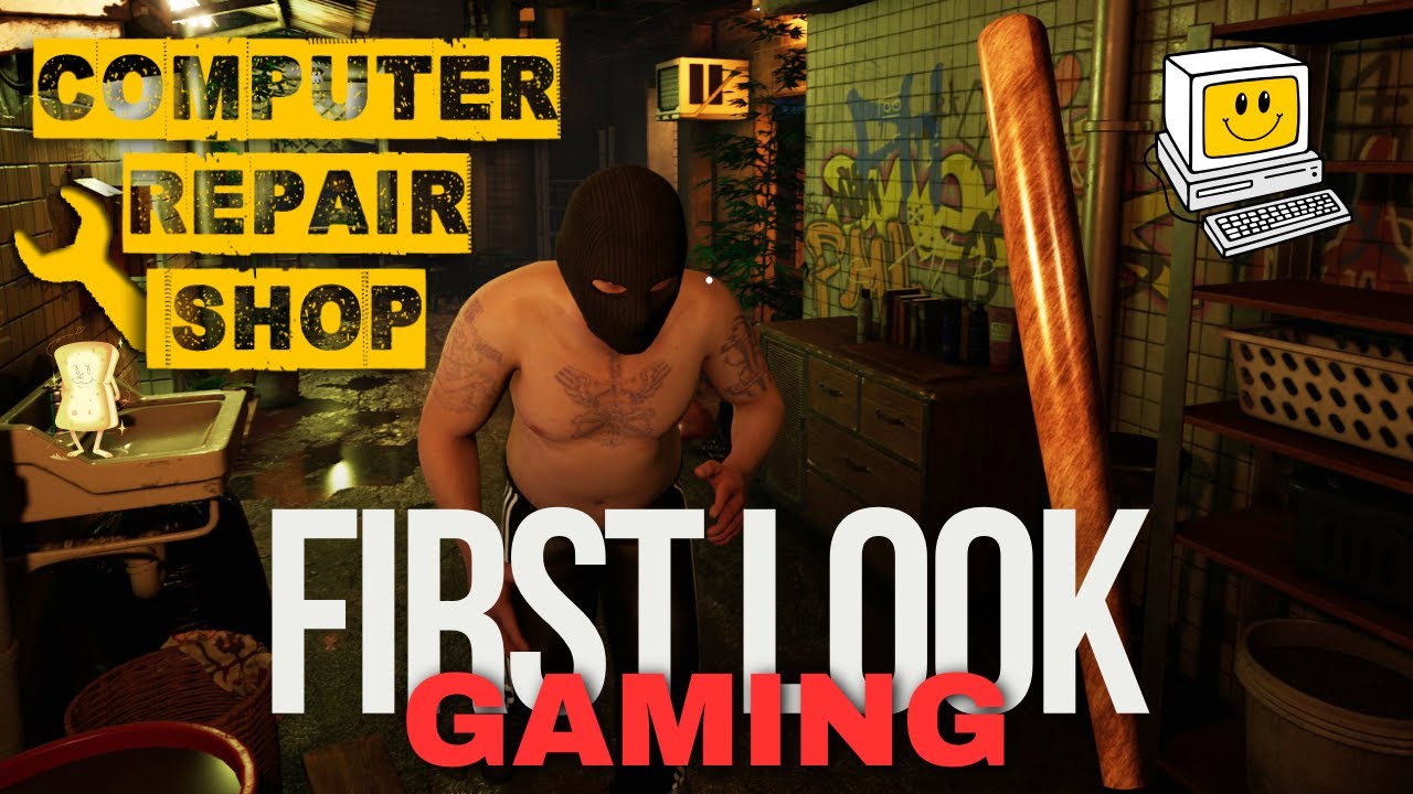 Computer Repair Shop Simulator - Gaming First Look (Gameplay Commentary ...