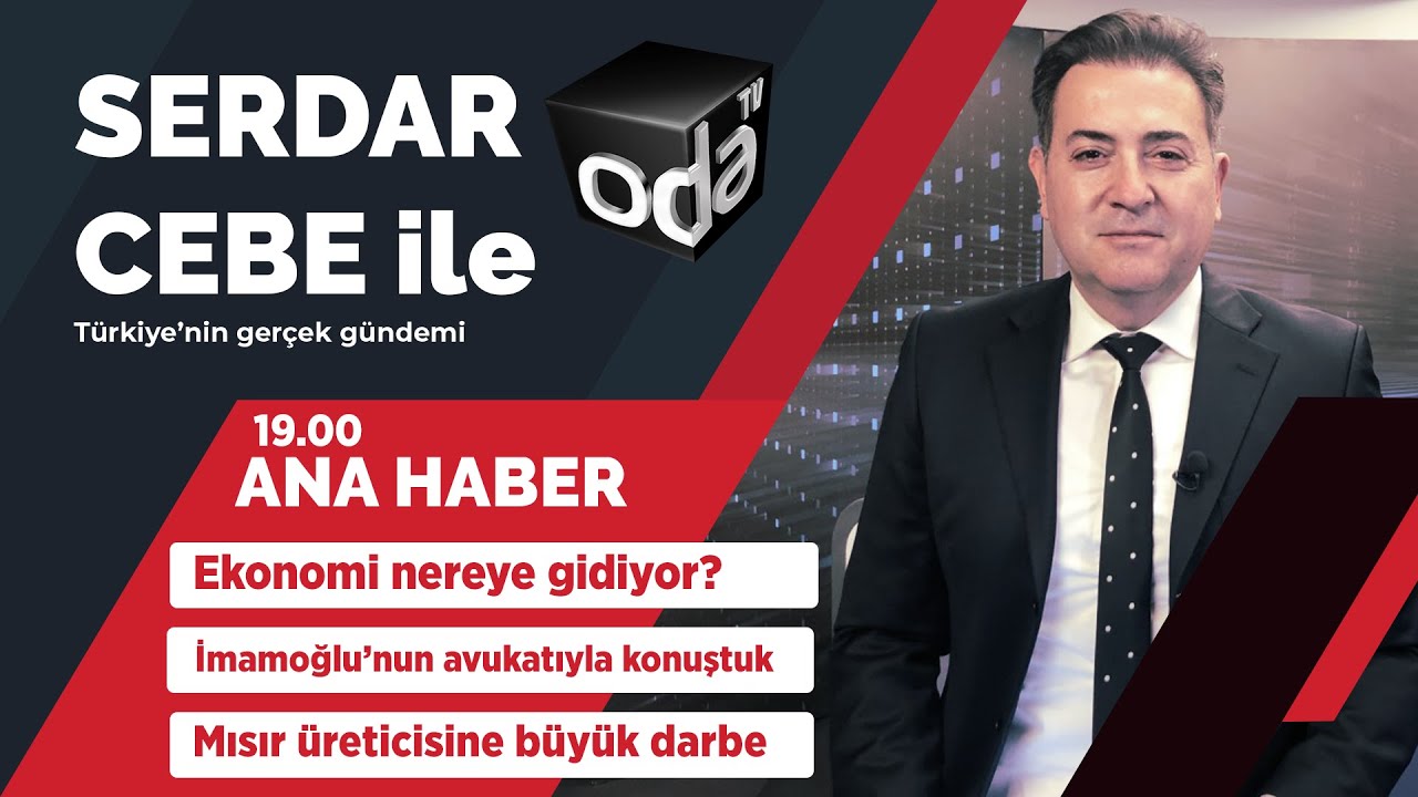 Serdar Cebe ile Türkiye'nin Gündemi | ODATV Ana Haber Bülteni | 12 Mart ...
