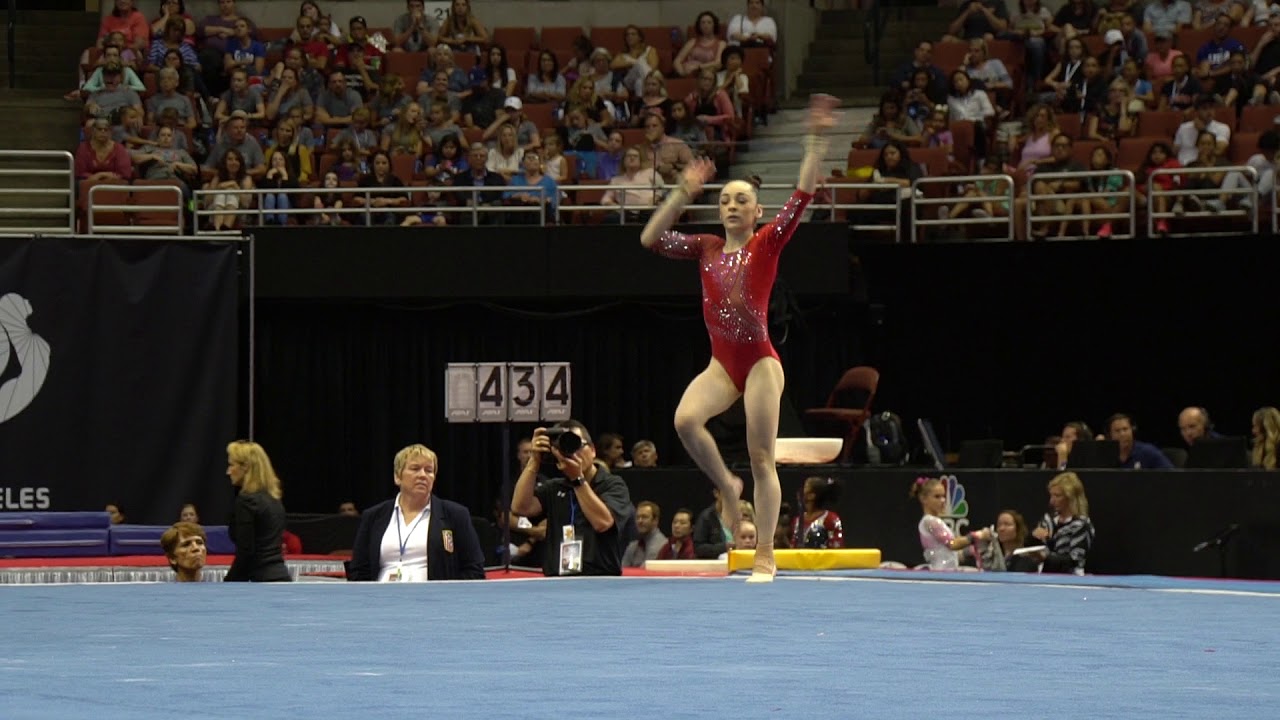 Elena Arenas - Floor Exercise - 2017 P&G Championships - Senior Women ...