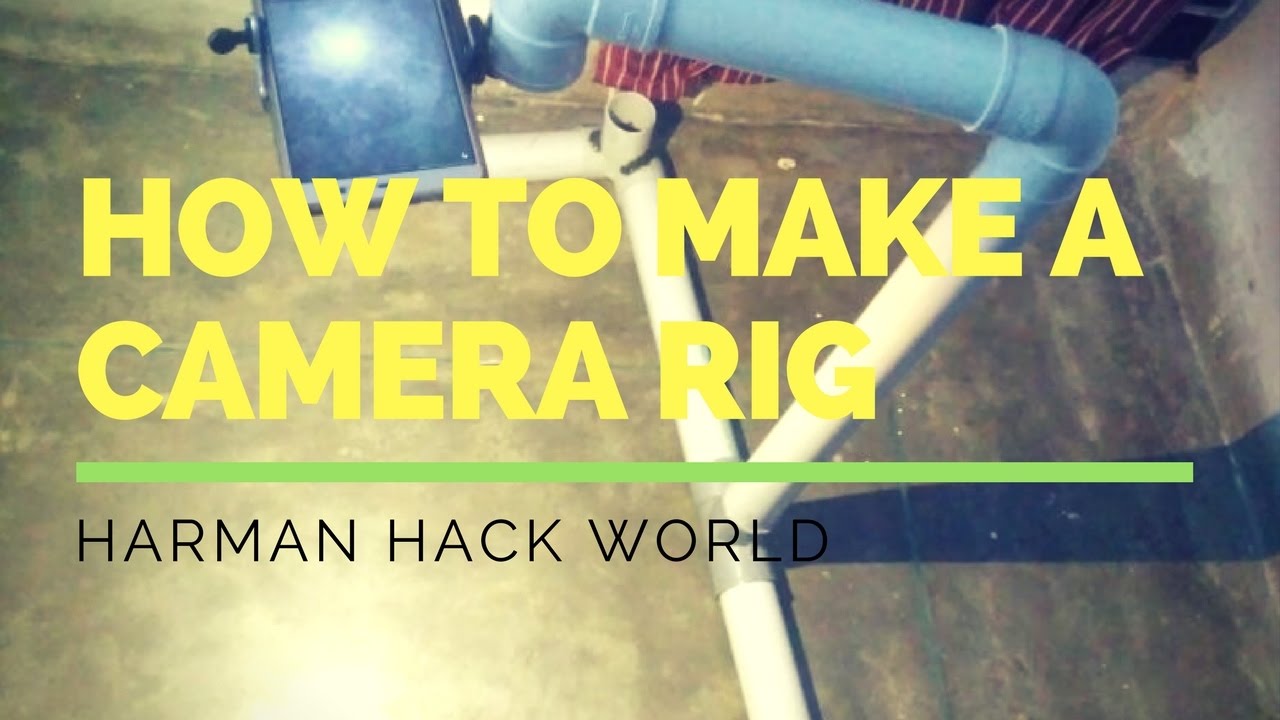 DIY Overhead Phone Mount Rig | DIY Camera Mount - YouTube