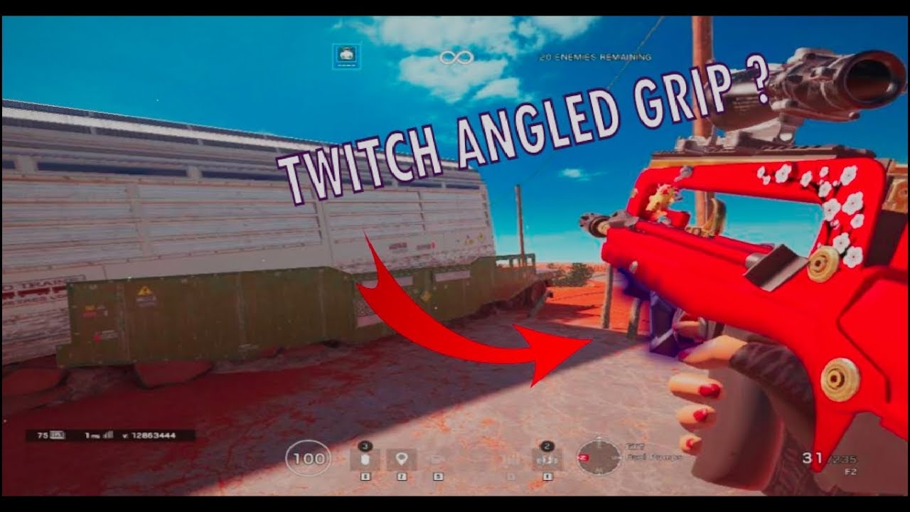 Twitch Angled Grip is Good? | Rainbow Six Siege - YouTube