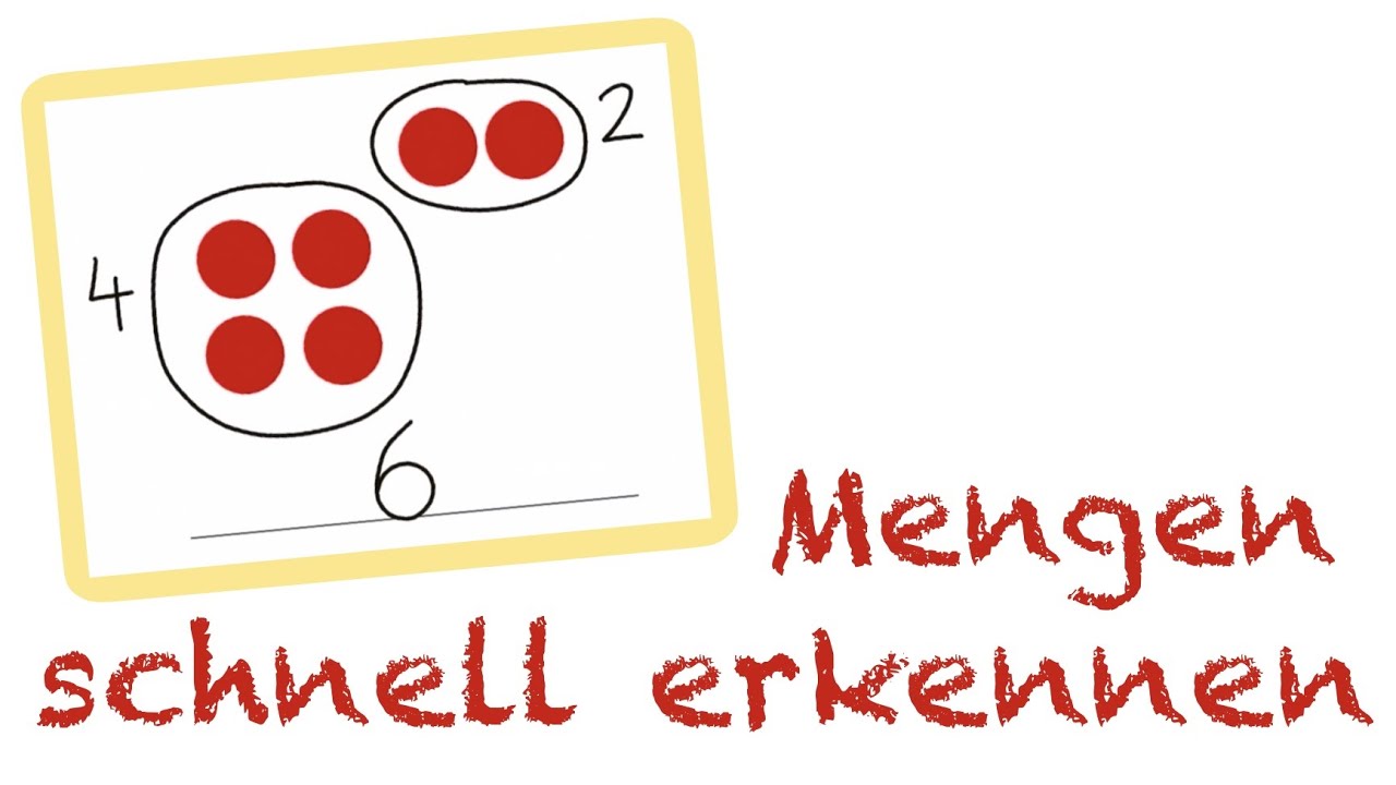 Schnelles Erkennen von Mengen || Klasse 1 Mathe Grundschule ...