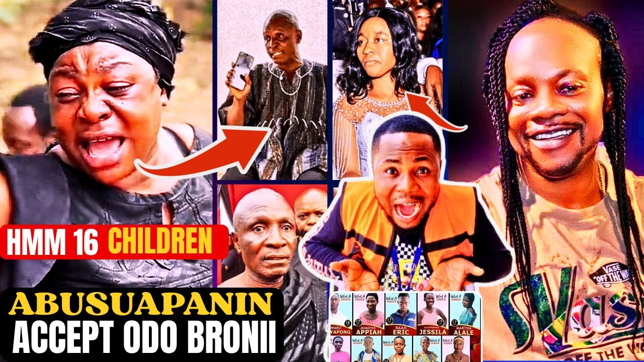 DADDY LUMBA’S D€ATH: SIXTEEN CHILDREN…ABUSUAPANIN FINALLY ACCEPT LUMBA’S WIFE ODO BRONII FAMILY ...