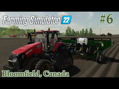 FS22 Bloomfield Demo Lockwood 608 Planting Potatoes Ep #6 *TIME LAPSE ...