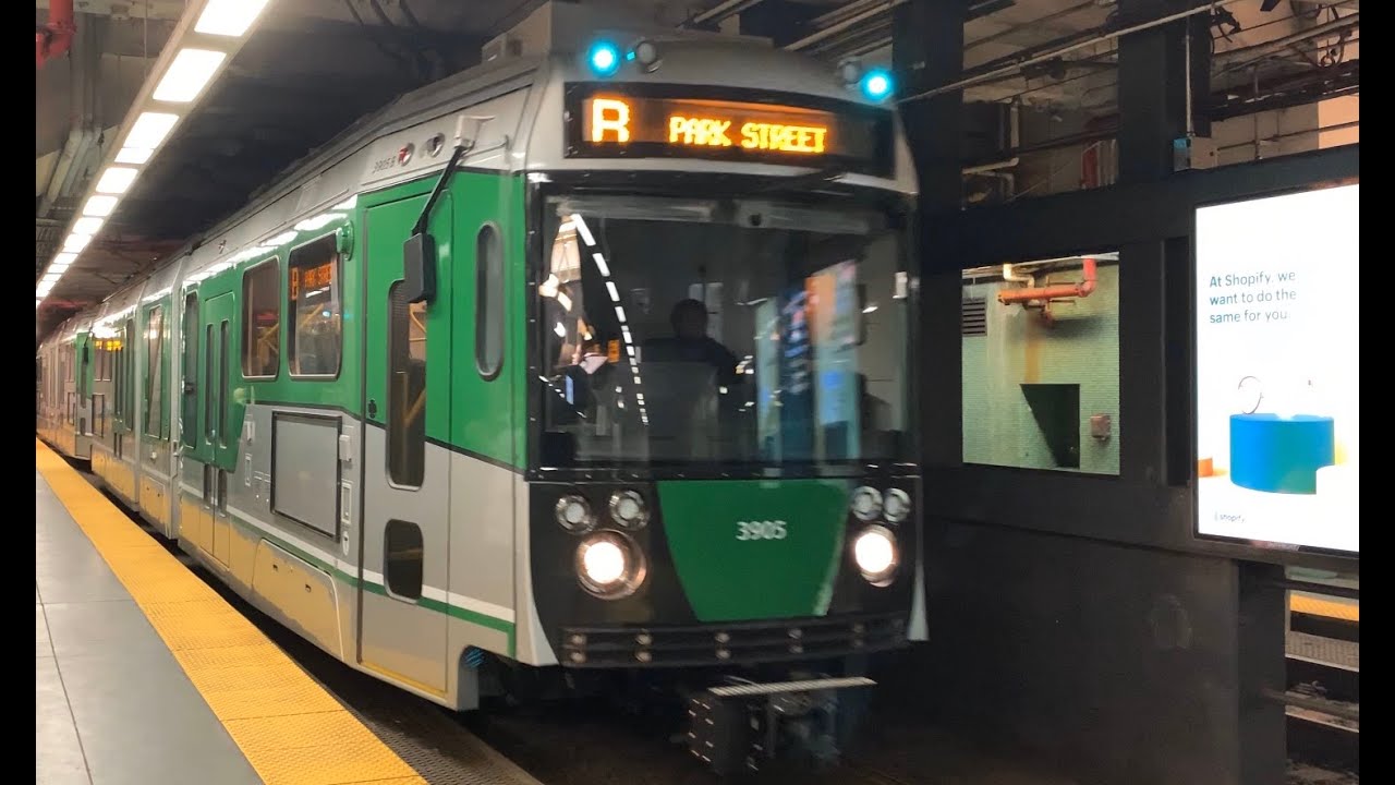 MBTA New Green Line (Type 9) Ride (Part 1) - YouTube