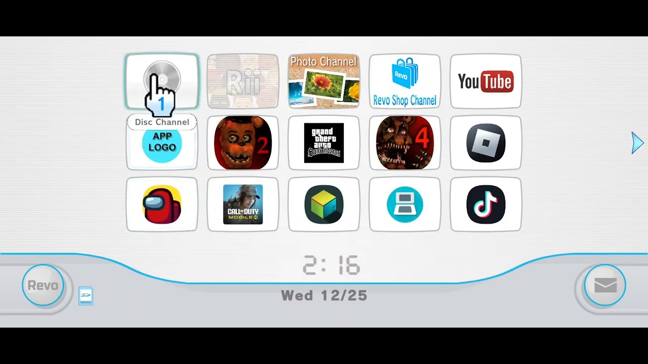 Upgrade of my hacked Wii - YouTube