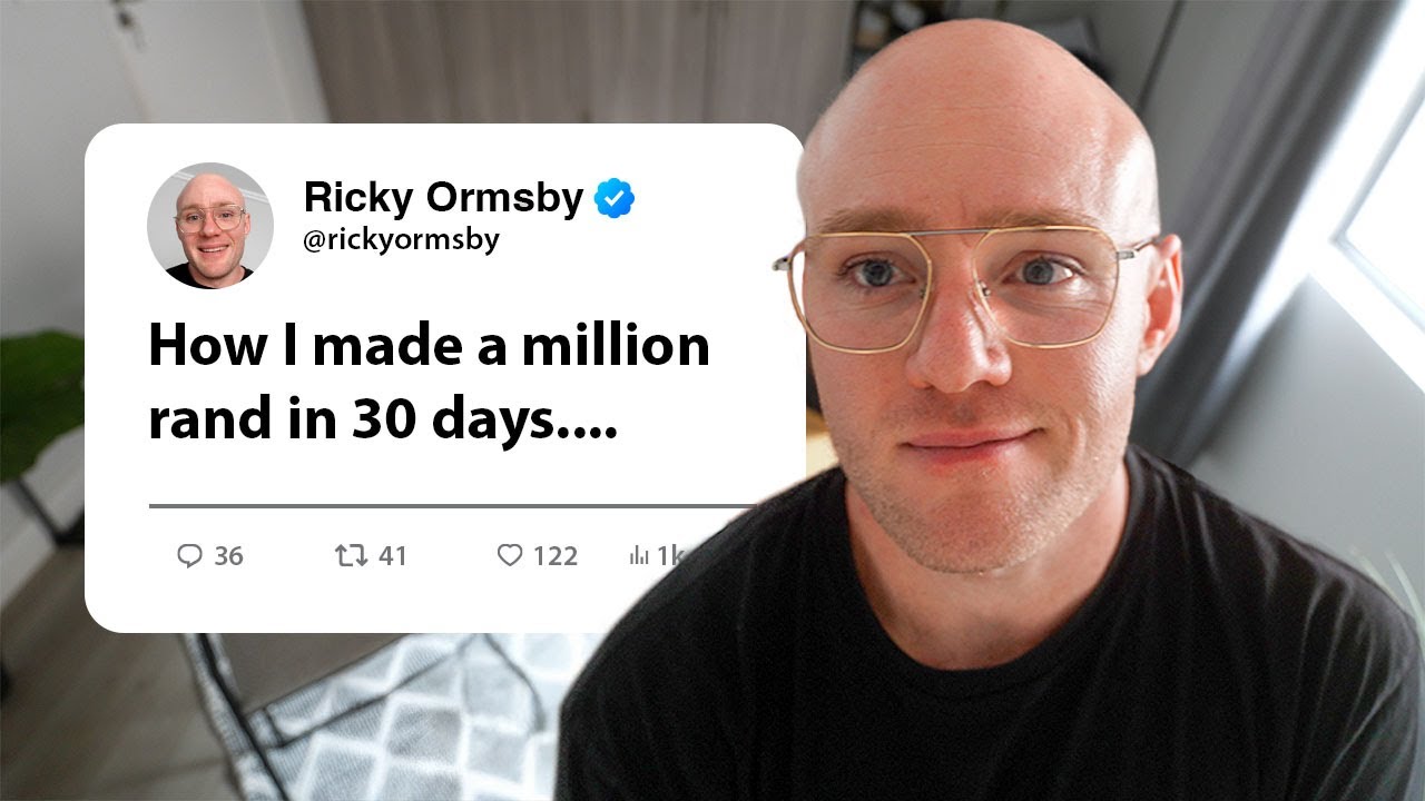 I made a million rand in 30 days.... - YouTube