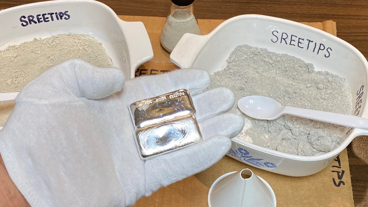 Pure Silver Powder Three Nines Fine Part 1 - YouTube