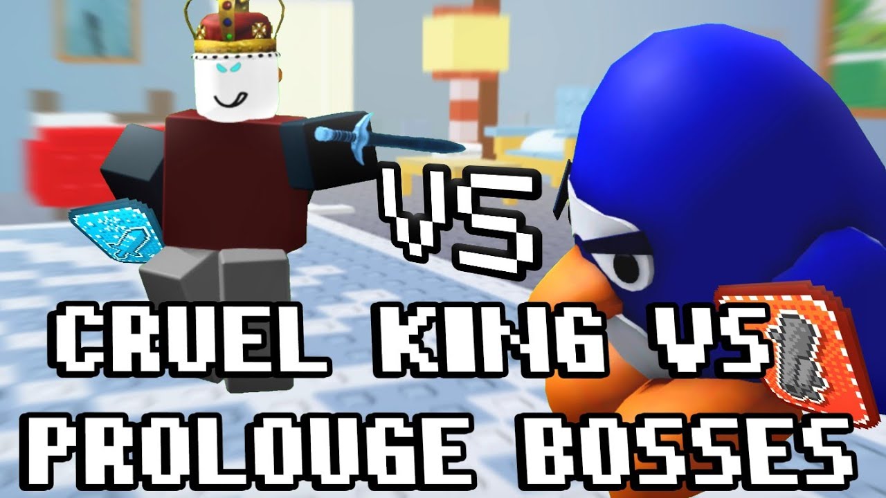 Cruel King VS Every Boss In Prologue | Block Tales | Roblox - YouTube