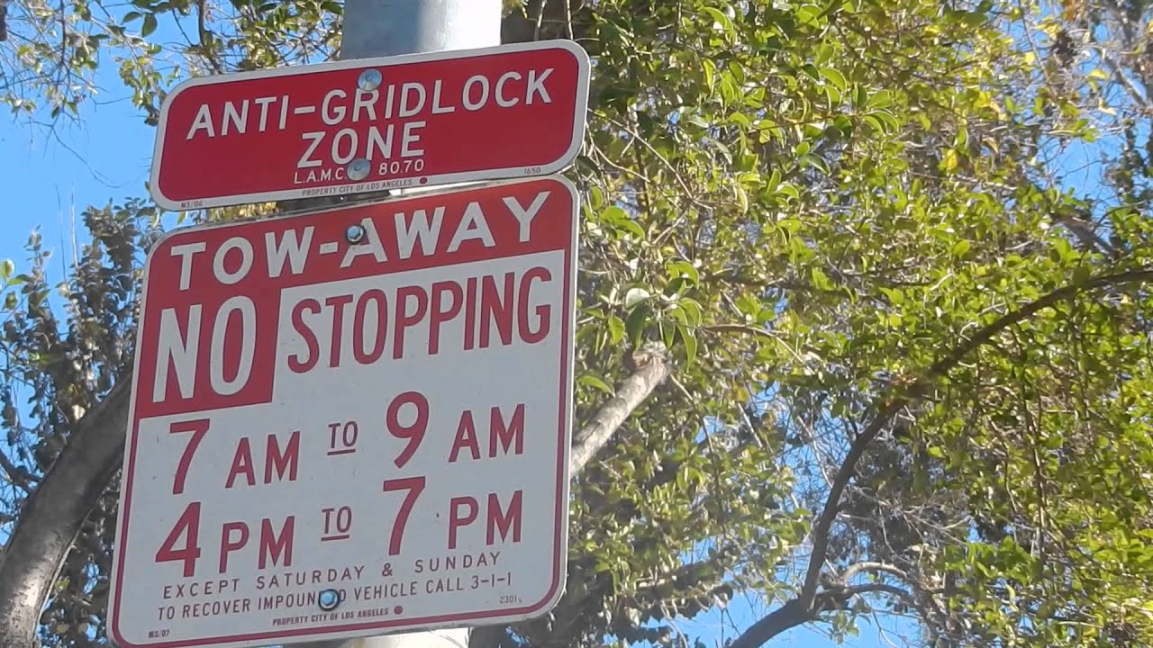 The only anti gridlock zone in the U S - YouTube