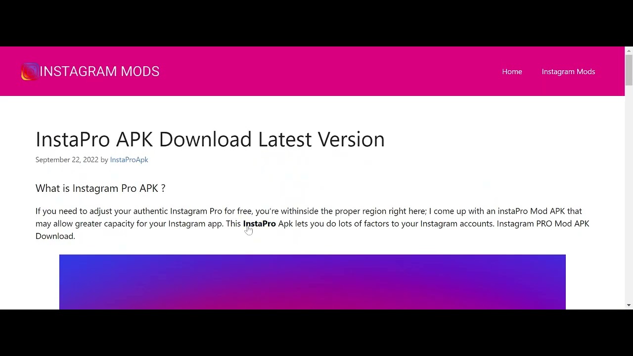 Insta Pro Apk Download 2022 Latest Version - YouTube