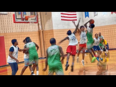 Intense Run & Shoot game turns into 3 point shootout - YouTube