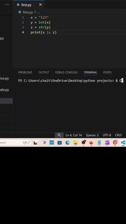 Python Coding Challenge 215shorts Shortsfeed Pythonprogramming