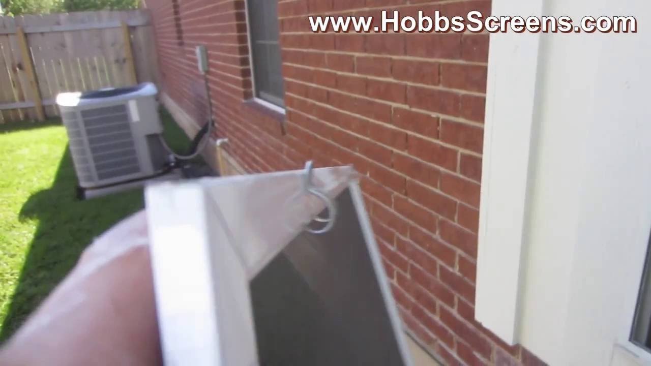 How to Measure & Install Insect Bug Screens using Bell Clips - YouTube