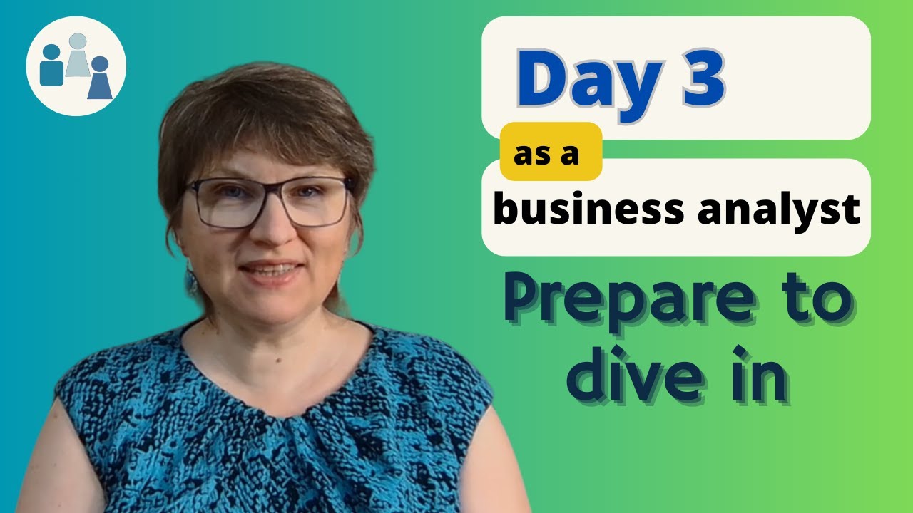 Day 3 as a Business Analyst: Plan Job Shadowing - YouTube