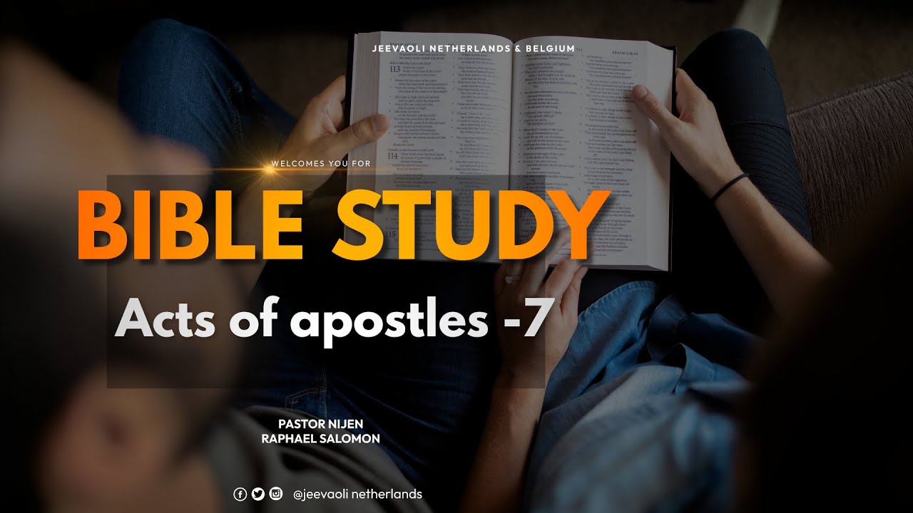 Bible study | Acts of Apostles -7 - YouTube