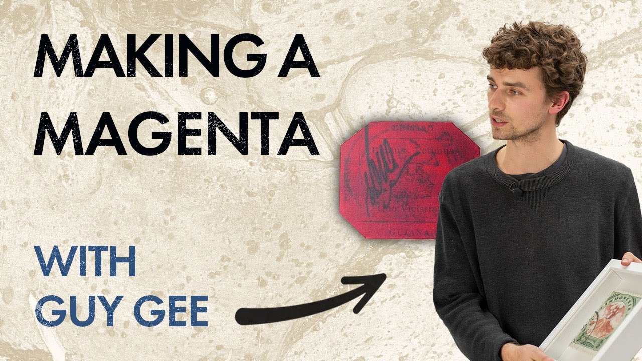 Making a Magenta with Guy Gee | Stanley Gibbons - YouTube
