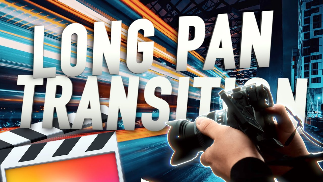 LONG PAN IN CAMERA TRANSITION TUTORIAL - YouTube