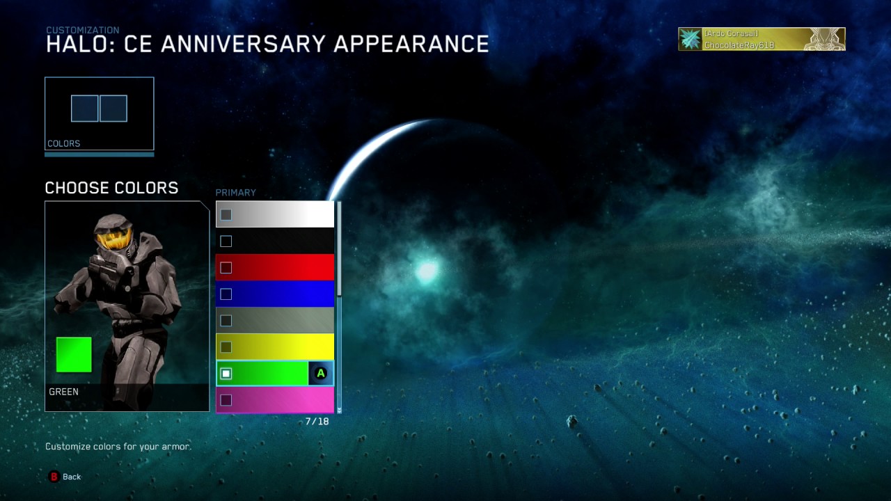 Halo: Combat Evolved - All Armor Colors - YouTube