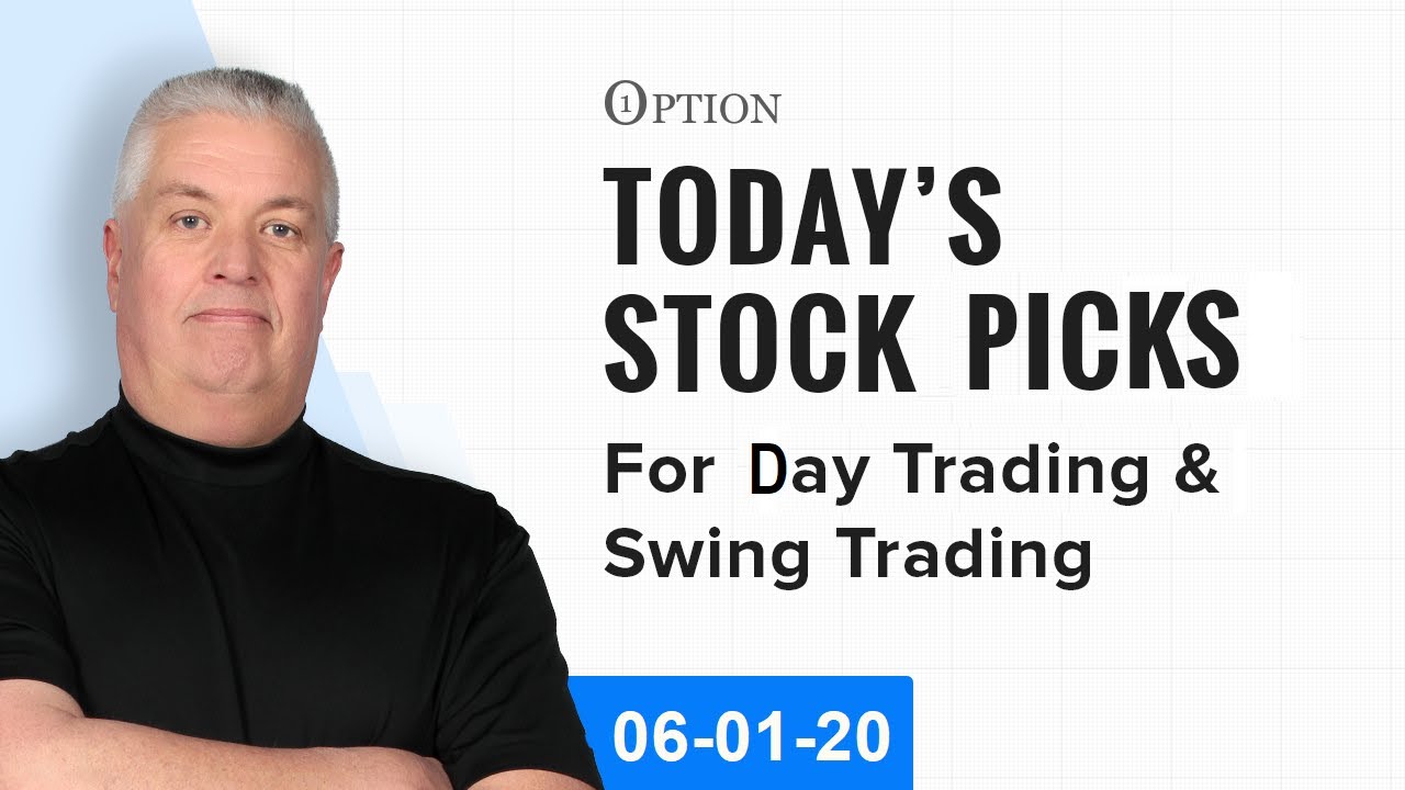 Day Trading Stock Picks and 1 Options Trading Spread Pick - YouTube