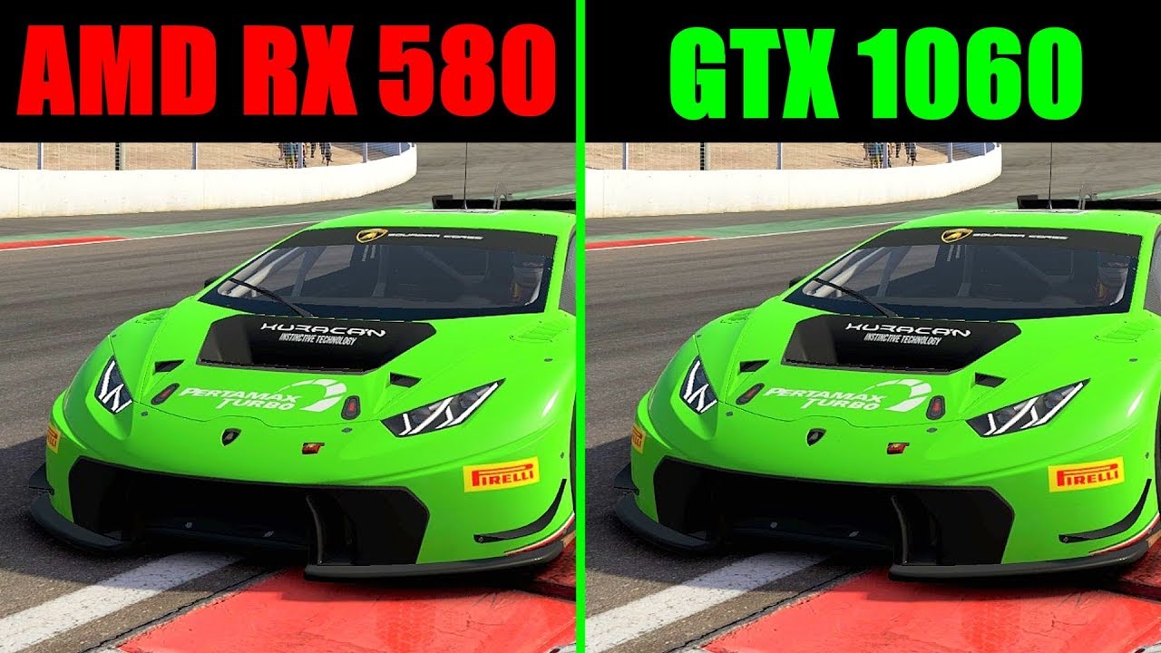 Project Cars 2 GTX 1060 Vs AMD RX 580 1440p Frame Rate Comparison - YouTube